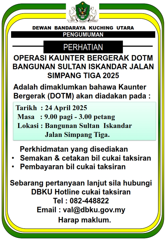 The Official Website of the Commission Of The City Of Kuching North